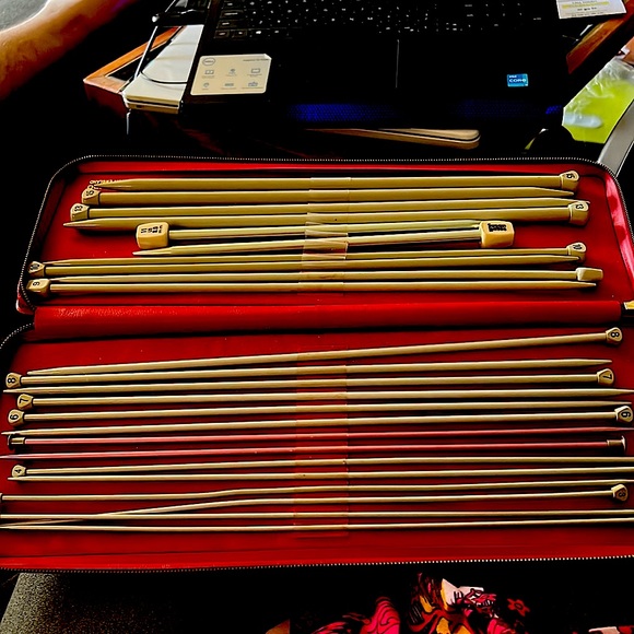Other | Multiple Knitting Needles With Case Gu | Poshmark
